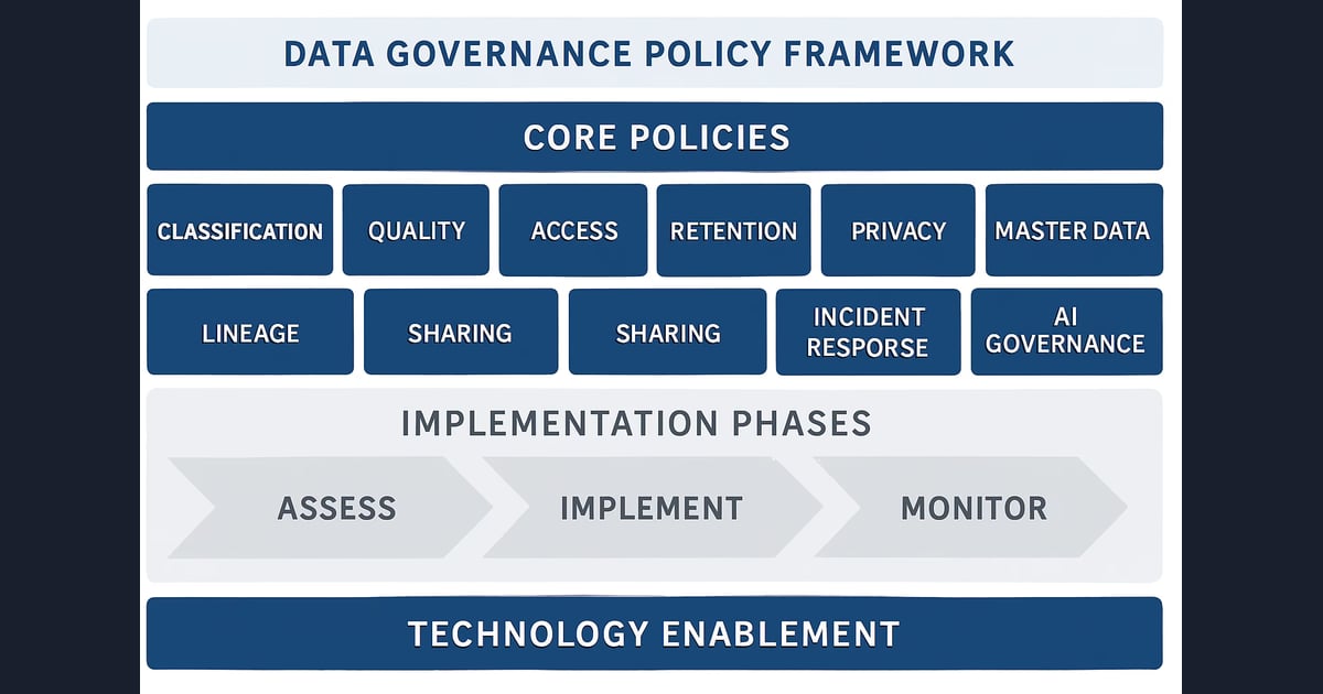 Data Governance Policy: The Complete Implementation Guide for 2026 ...
